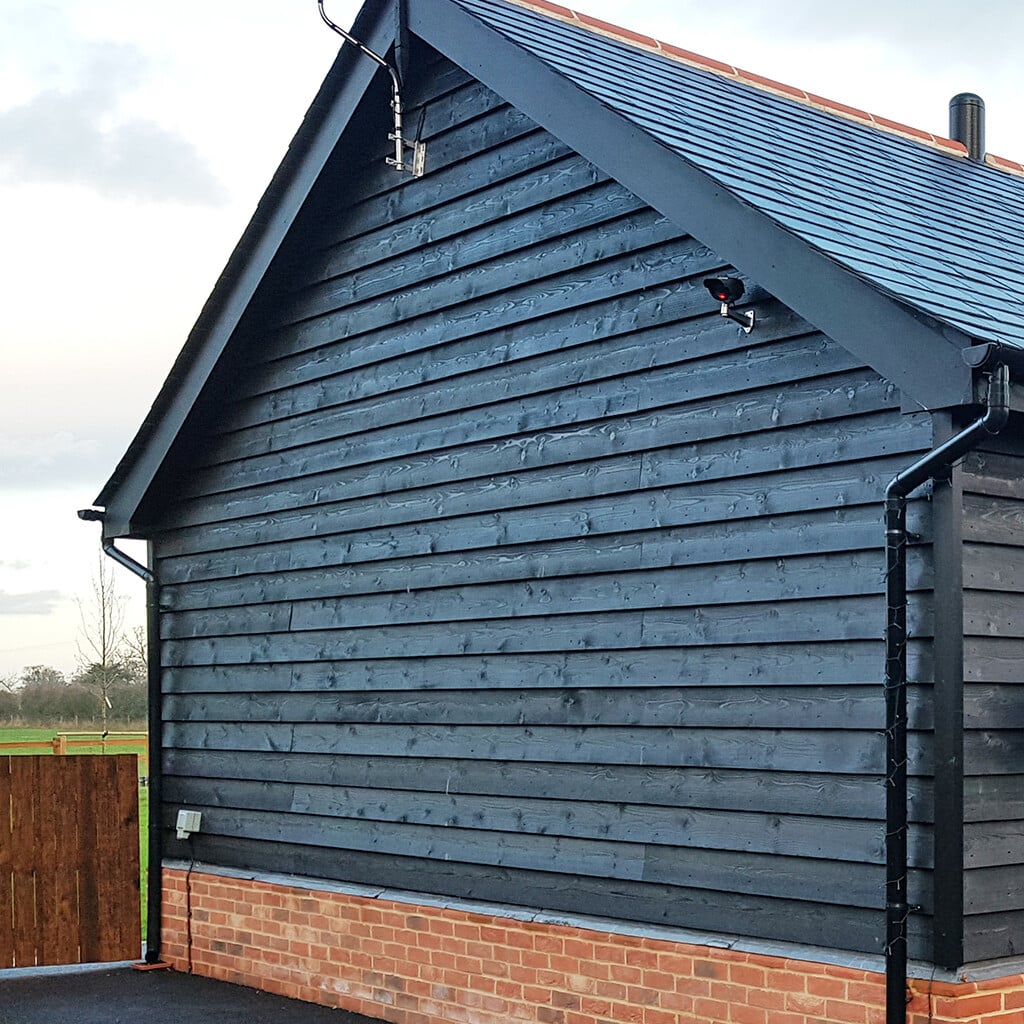 32x175mm Black Treated Feather Edge Board - 5.1m Product